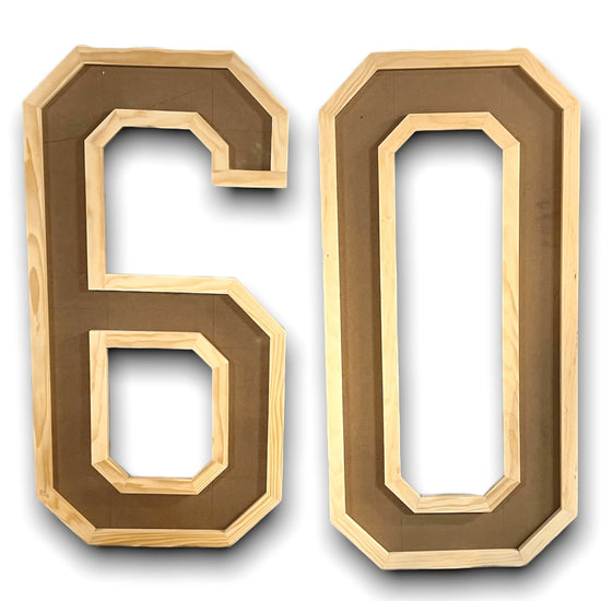 4FT Wooden Numbers & Letters | Party Decor | Décor Maniacs